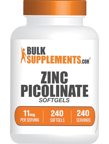 Gluten free zinc supplement capsules