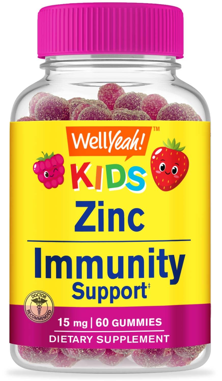 Gluten-free zinc supplement for children