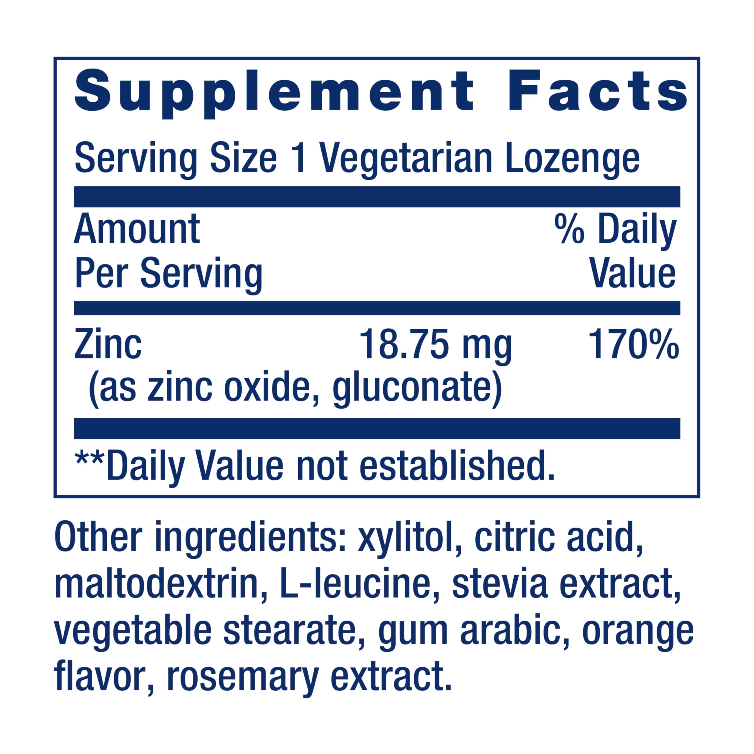 gluten-free zinc supplement