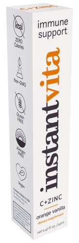 Gluten-free zinc vitamin spray