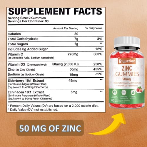 gluten-free zinc vitamins for health