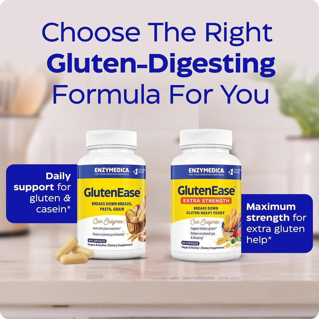 GlutenEase capsules for digestive comfort