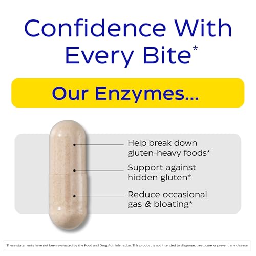 GlutenEase capsules for digestive comfort