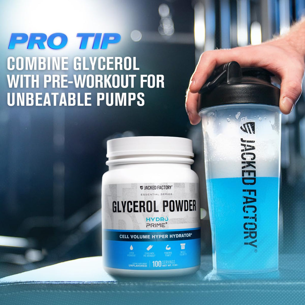 glycerol pump powder for muscle pumps