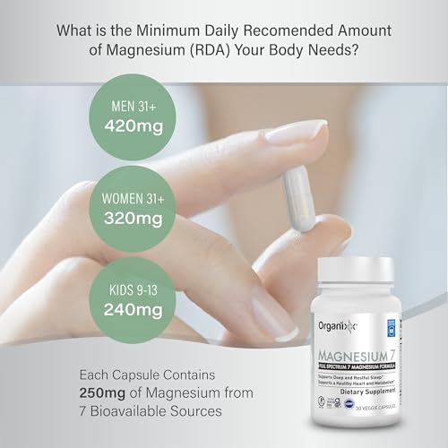 Glycinate magnesium for stress relief