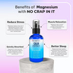 Glycinate magnesium spray for anxiety relief