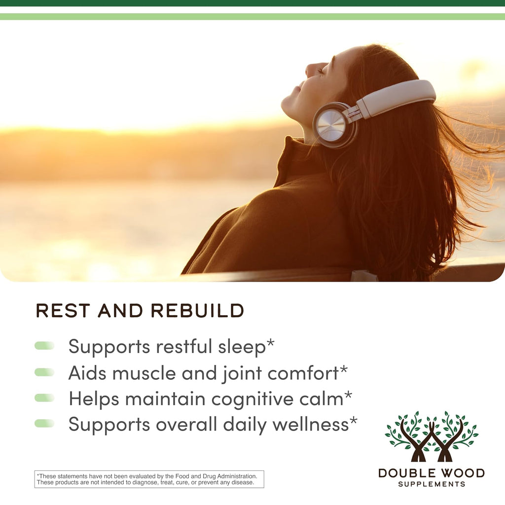 Glycine amino acid for sleep support