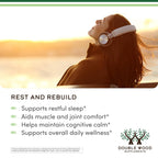 Glycine amino acid for sleep support
