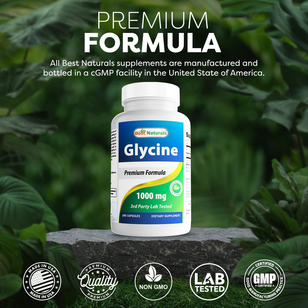 Glycine for improved workout performance