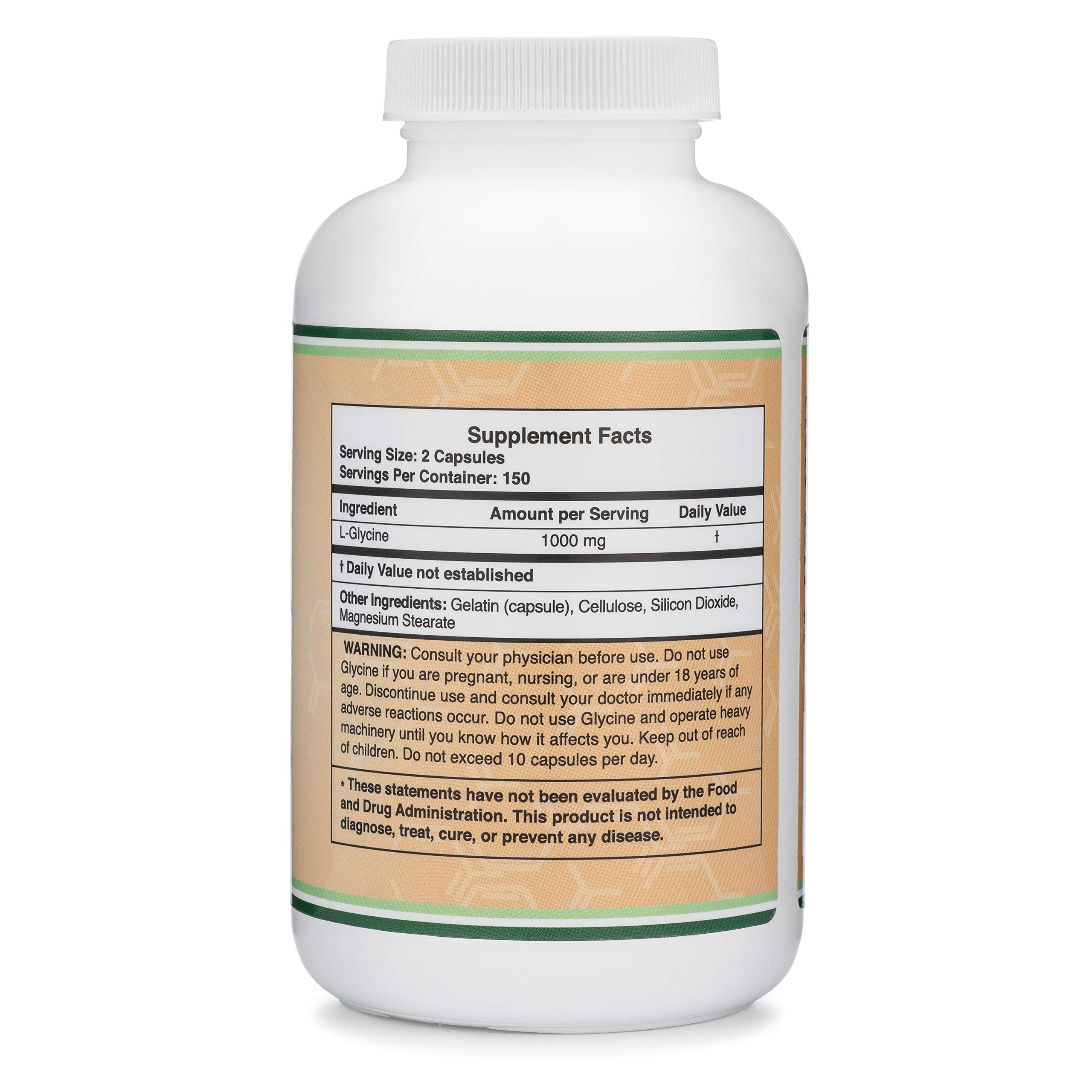 Glycine for waking refreshed