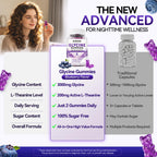 Glycine gummies enhance mood and calm