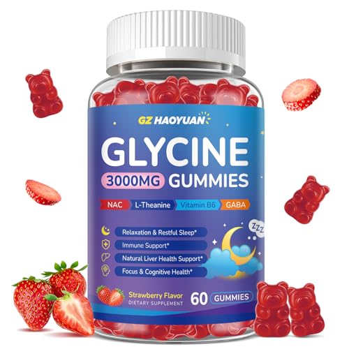Glycine gummies for better sleep