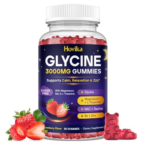 Glycine gummies for better sleep