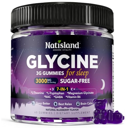 Glycine gummies for better sleep