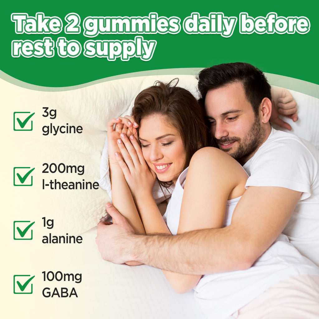 Glycine gummies for daily wellness