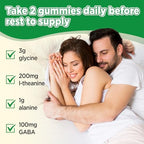 Glycine gummies for improved mood