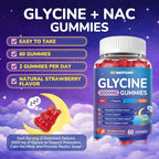 Glycine gummies for overall wellness