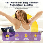 Glycine gummies for stress relief
