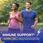 Glycine gummies for stress relief