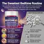 Glycine gummies support restful nights