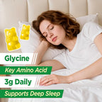 Glycine gummies with alanine benefits