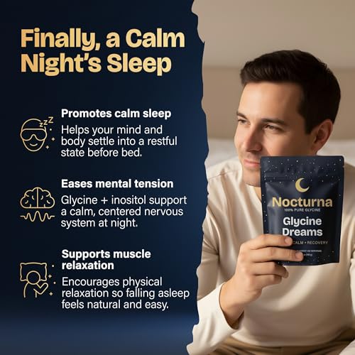 Glycine powder for better sleep
