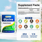 Glycine powder for stress relief
