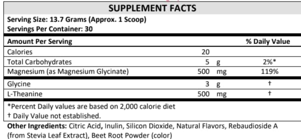 glycine sleep aid for better nights