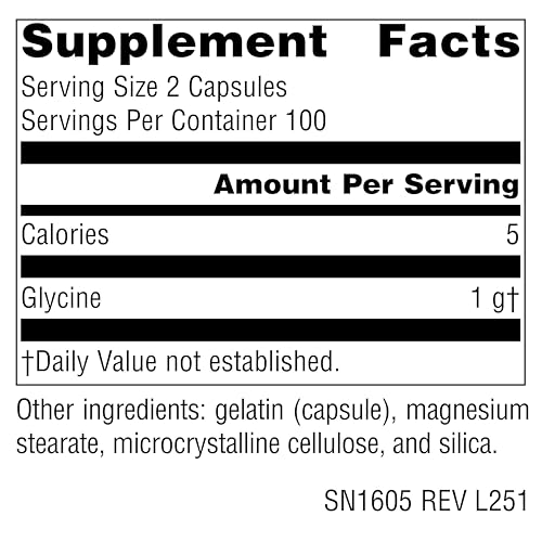 Glycine supplement for better sleep