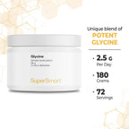 Glycine supplement for youthful skin