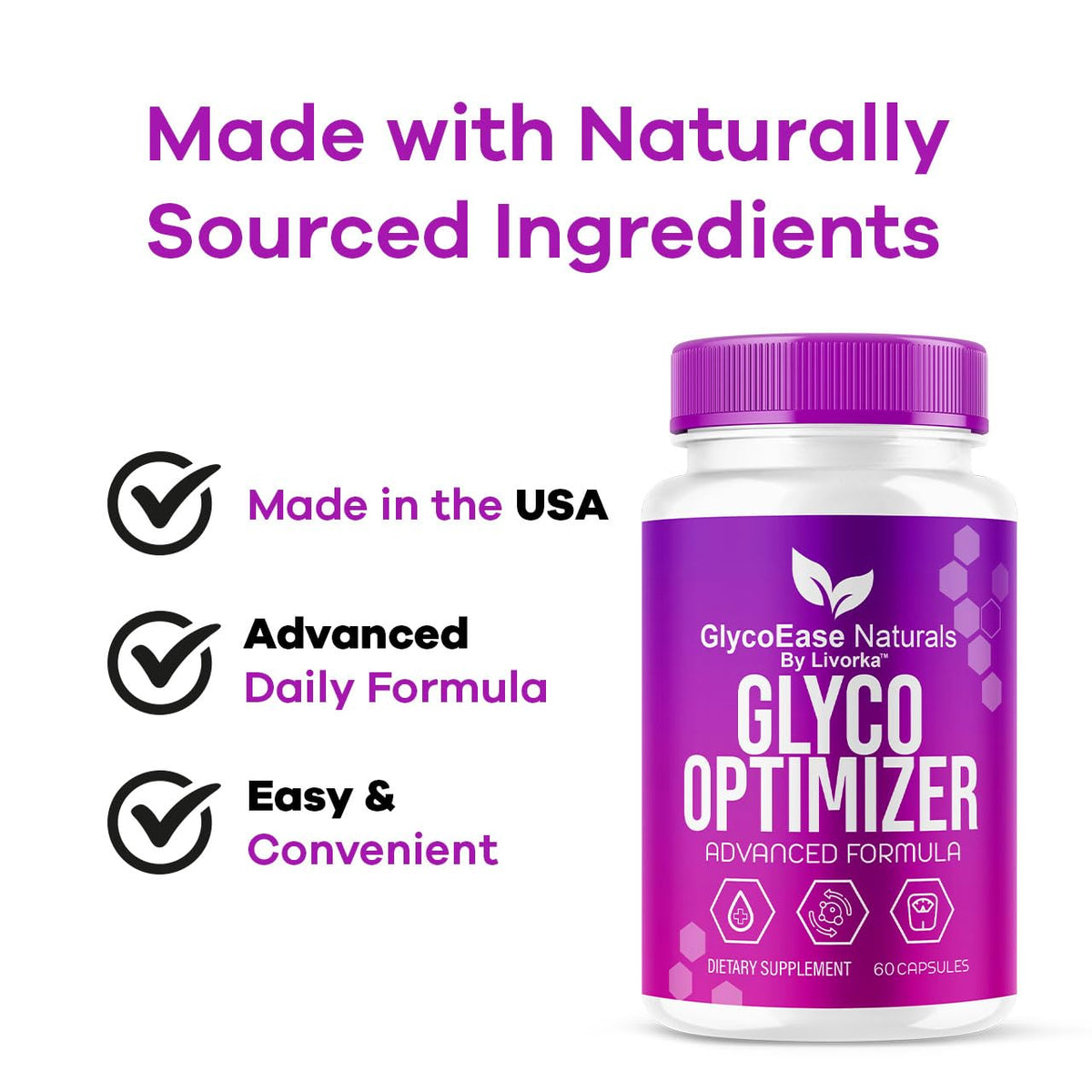 GlycoEase capsules for balanced nutrition