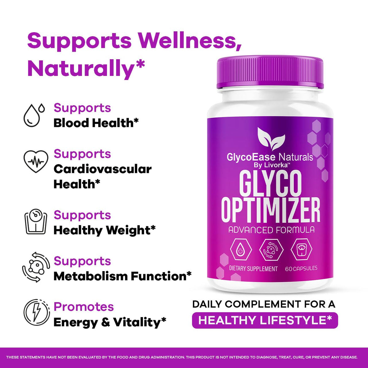 GlycoEase Glyco Optimizer for daily wellness