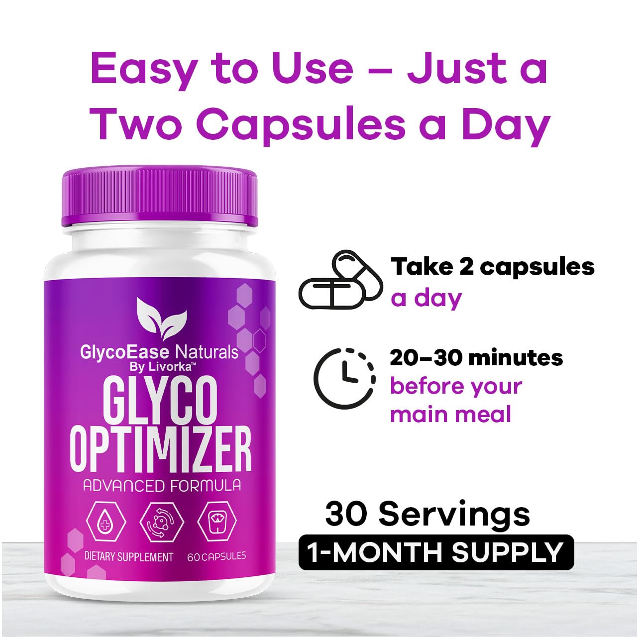 GlycoEase multivitamins support immune health