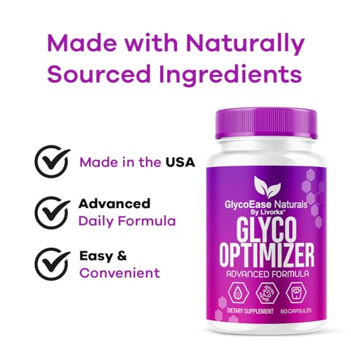 GlycoEase natural health optimizer capsules