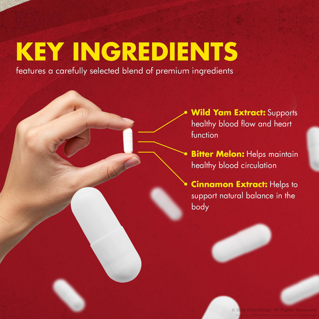 GlycoFree capsules for balanced nutrition