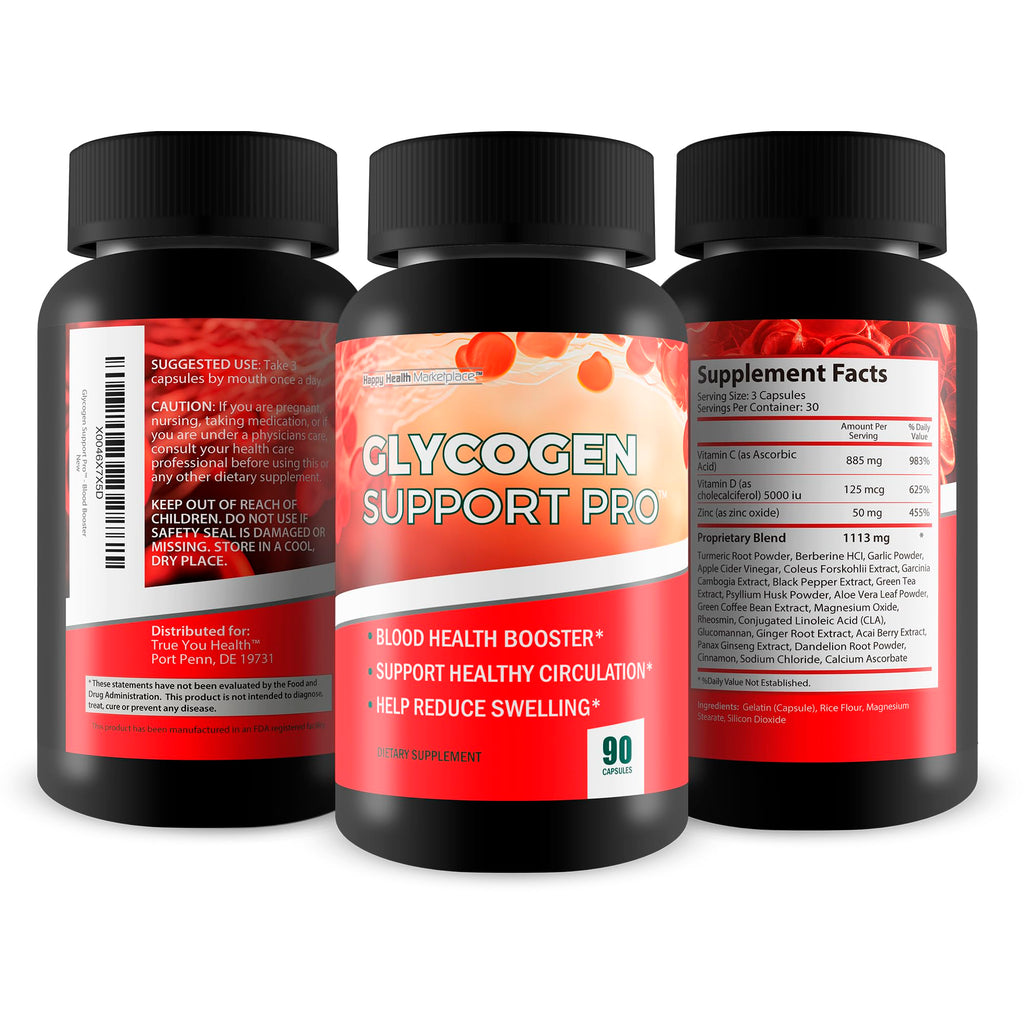 Glycogen Support Pro health supplement
