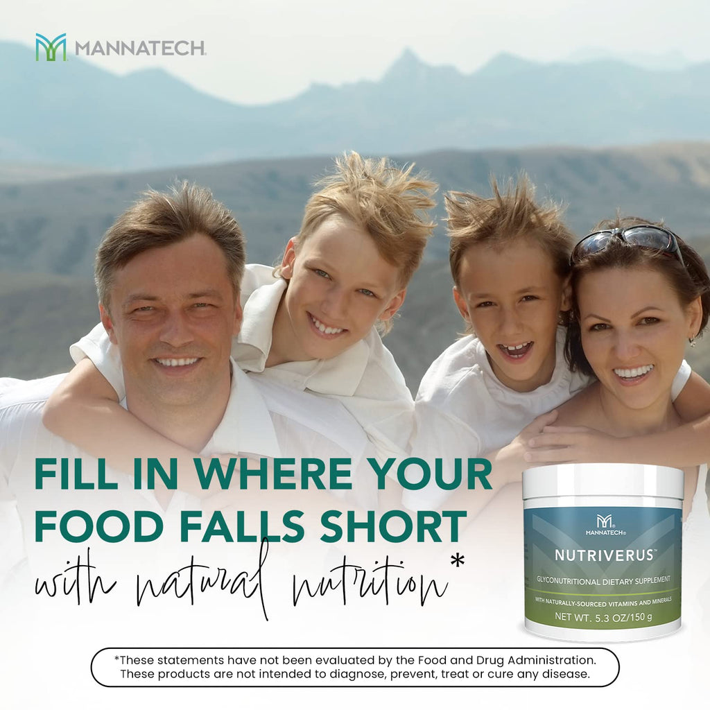 Glyconutritional support for overall wellness