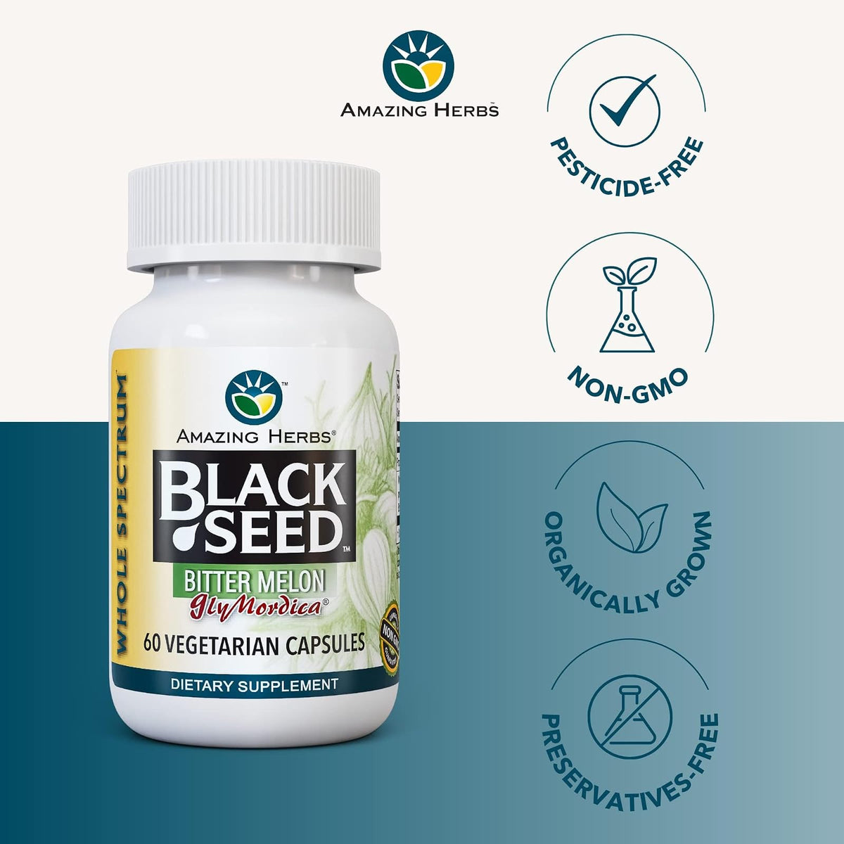 GlyMordica enhanced black seed oil