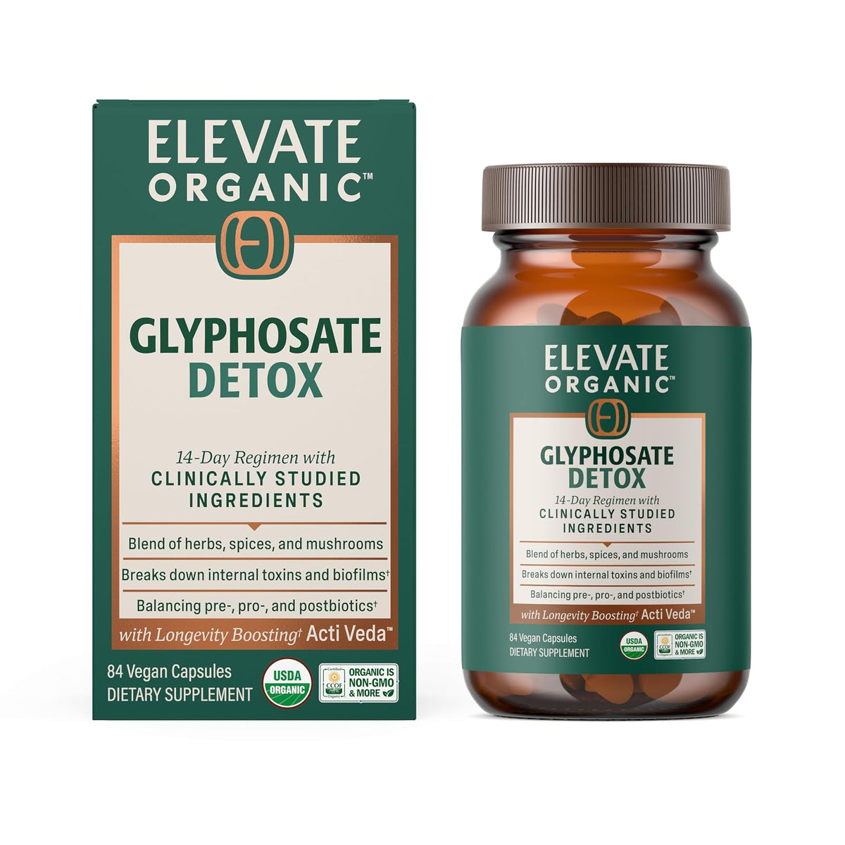 Glyphosate detox cleanse capsules