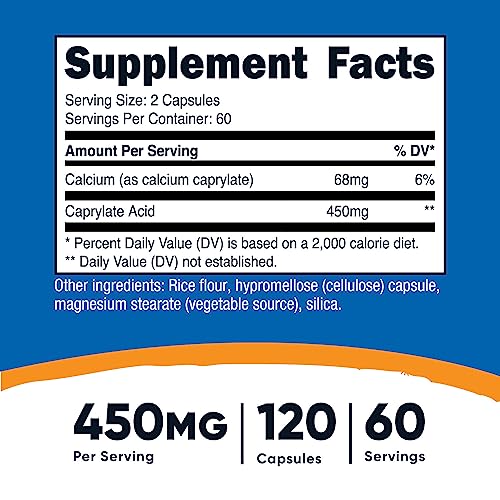 GMO-free Caprylic Acid capsules benefits