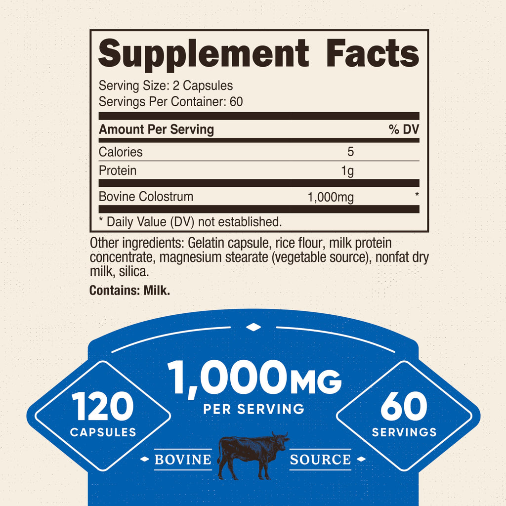 GMO free colostrum for natural wellness