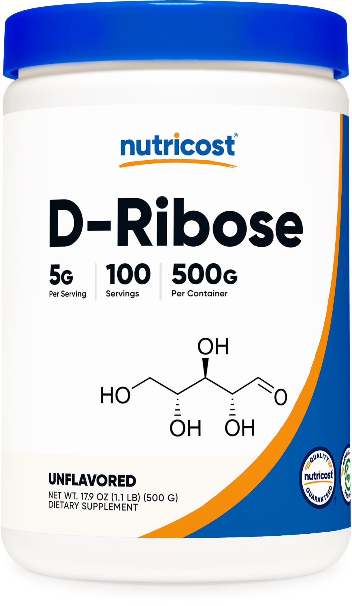 GMO-free D-Ribose blends for athletes