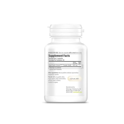 GMO-free garlic supplement for wellness