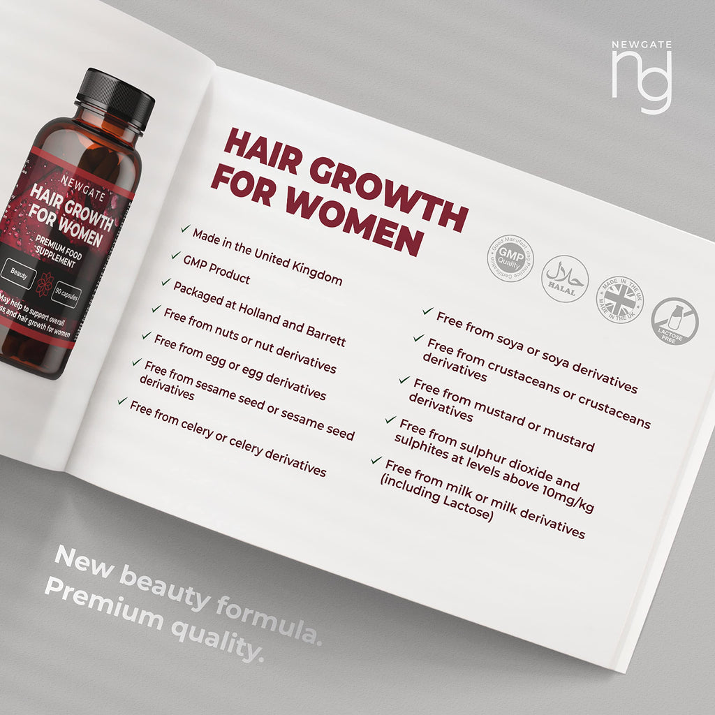 GMO free hair growth vitamins
