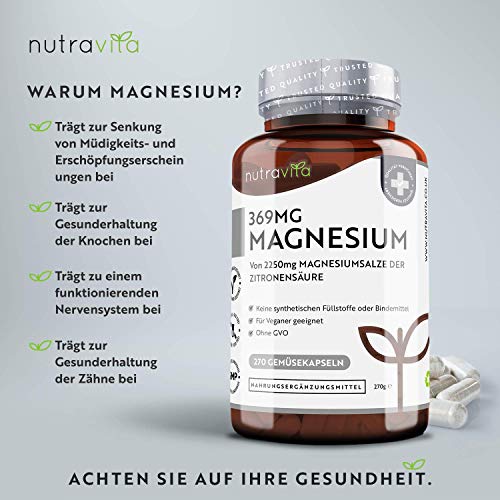 GMO free magnesium citrate formula