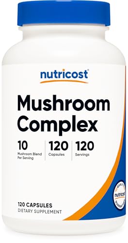 GMO-free mushroom capsules for health
