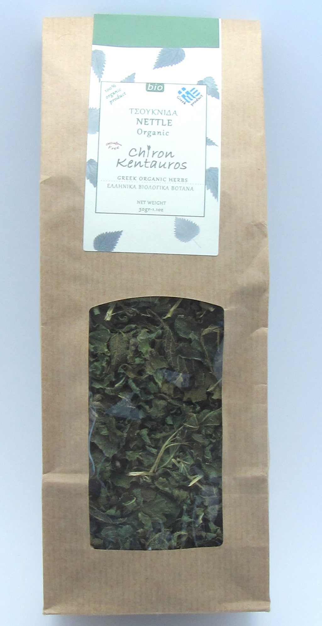 GMO free nettle herbal supplement