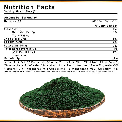 GMO free spirulina for clean eating