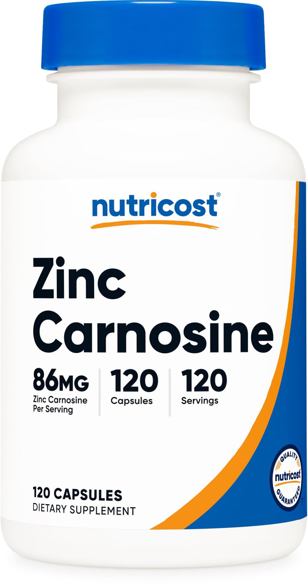 GMO-free zinc carnosine capsules