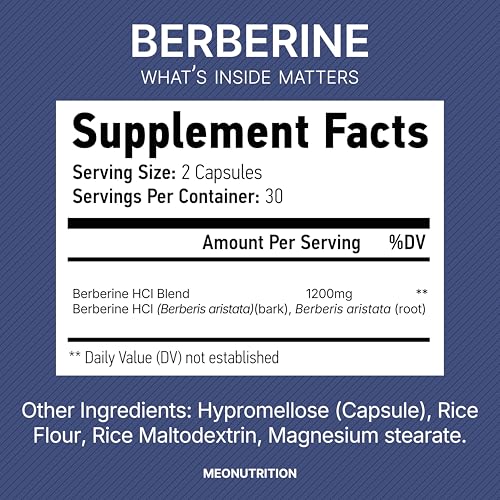 GMP certified berberine capsules